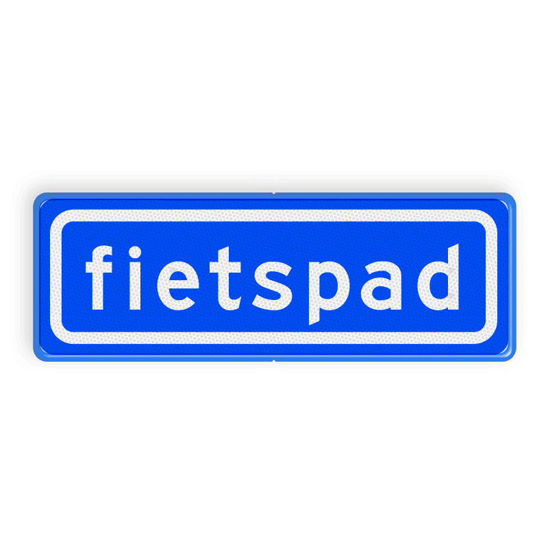 G13 - Fietspad - Officiële verkeersborden | Informatiebord.nl